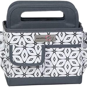 Everything Mary Craft Caddy, Geometric - Art Storage for Supplies & Crafts - Supply Organizers Tote for School Classroom, Office, and Home - Organization For Makeup & Nurses