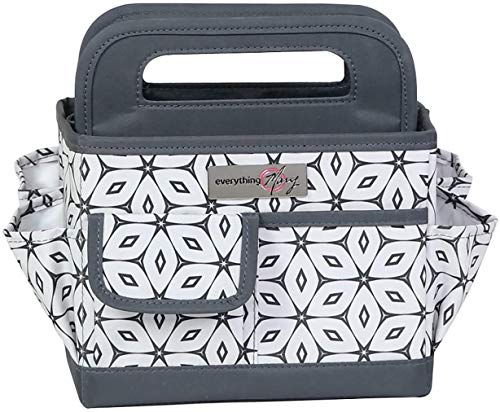 Everything Mary Craft Caddy, Geometric - Art Storage for Supplies & Crafts - Supply Organizers Tote for School Classroom, Office, and Home - Organization For Makeup & Nurses