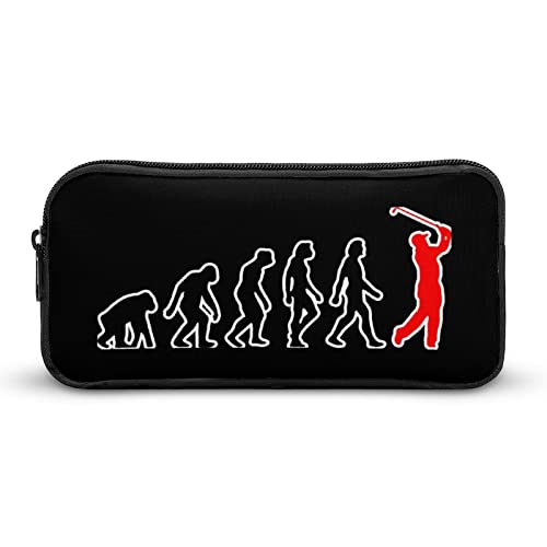 Golf Evolution Pencil Case Pencil Pouch Coin Pouch Cosmetic Bag Office Stationery Organizer