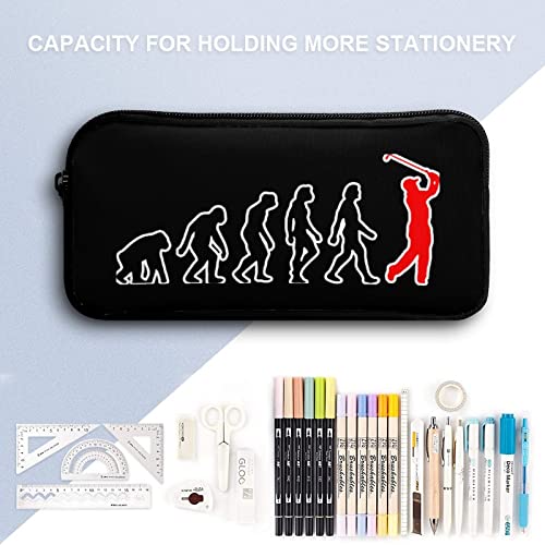 Golf Evolution Pencil Case Pencil Pouch Coin Pouch Cosmetic Bag Office Stationery Organizer