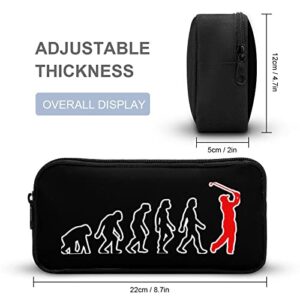 Golf Evolution Pencil Case Pencil Pouch Coin Pouch Cosmetic Bag Office Stationery Organizer