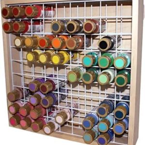 Wood Craft Paint Storage, white