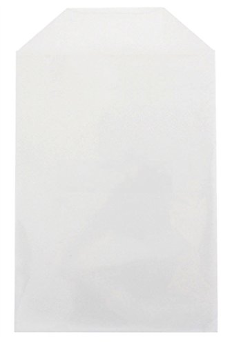 100 CheckOutStore® Clear Storage Pockets (6 3/4 x 9 1/2)