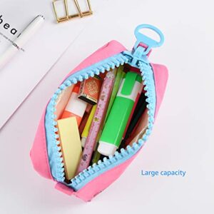 Unicorn Cute Pencil Case for Girls, Kids Makeup Bag and Pencil Bags with Large Zipper, Pen Pencil Pouch for School/Office, Pen Box Case Desk Stationery Organizer