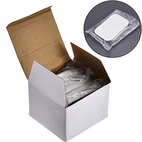 3 Pack 3.75 by 2.45 by 0.8 Inch Silver Metal Rectangular Empty Hinged Tins Box Containers with Lids Mini Portable Box Small Storage Kit, Home Organizer