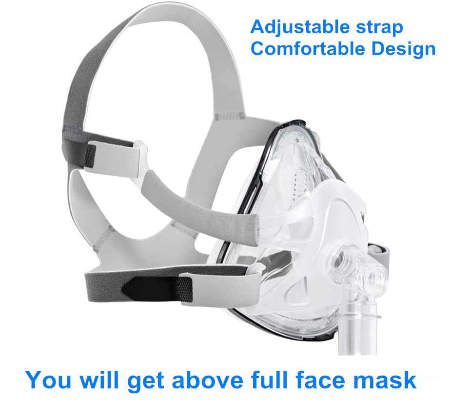 Full Kit for Face, Lightweight Material, Humanized Design,Adjustable Size-M