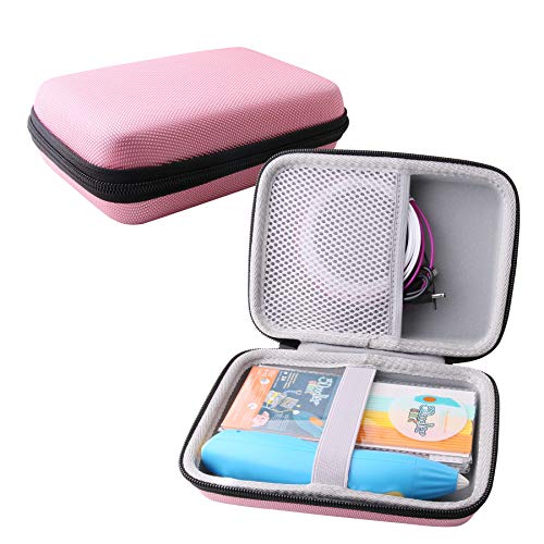 WERJIA Hard Carrying Case Compatible with 3Doodler Start 3D Printing Pen (Pink，Case Only)