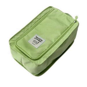 wrapables travel organizer packing cube for shoe bag, lingerie – green