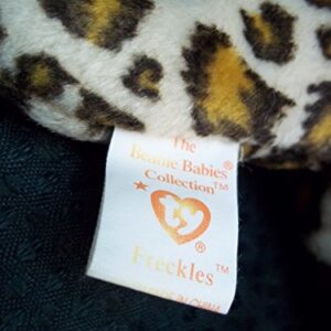 TY Beanie Babies 7`` Long Leopard FRECKLES New w/ Tag 4th Generation 96-97 ,#G14E6GE4R-GE 4-TEW6W228888