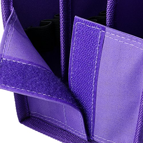 BTSKY Handy 80 Slot Carrying Lipstick Organizer Marker Case Holder for Touch Spectrum Noir Paint S, Purple