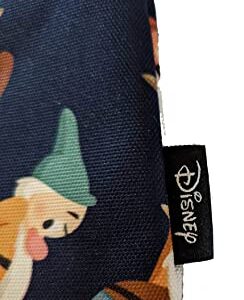 Loungefly Disney Seven Dwarves Allover Print Cosmetic Pouch