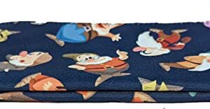 Loungefly Disney Seven Dwarves Allover Print Cosmetic Pouch