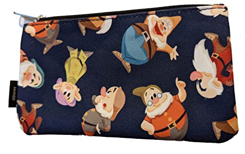 Loungefly Disney Seven Dwarves Allover Print Cosmetic Pouch