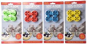 loc a sok sock locks (pack of 40 – green, blue, red and yellow)