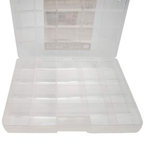 Keeper Box Bead, Craft Supplies, Findings, or Tool Organizer Large 13 X 7.5-20 Compartments - KPR3