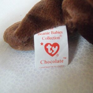 TY Beanie Babies 8`` Moose CHOCOLATE 5th Gen New w/ Tag ,#G14E6GE4R-GE 4-TEW6W228896