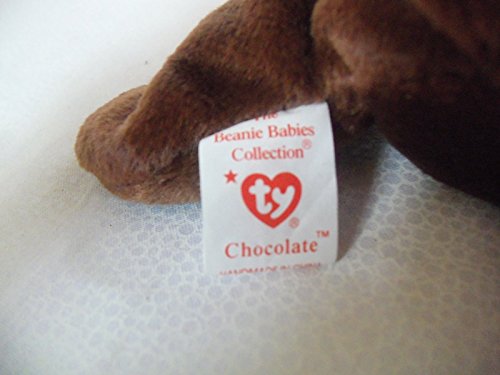 TY Beanie Babies 8`` Moose CHOCOLATE 5th Gen New w/ Tag ,#G14E6GE4R-GE 4-TEW6W228896