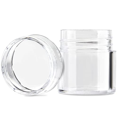 3 Pack Clear Bead Organizers and Storage Containers with Lids for Glitter, Arts and Crafts (93 Pieces)