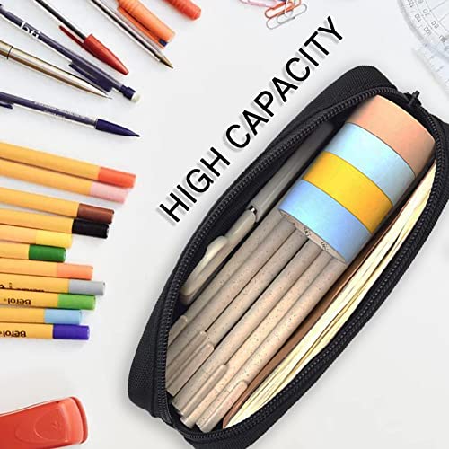 Jizokacw Stylish Boys Girls Japanese Game Printed Pen Pouch for Game Lover Pencil Case Pen Container for Teens Adults