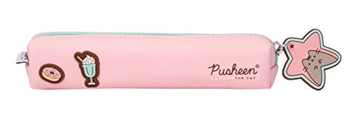 Official Pusheen Pencil Case, Storage Pouch, Stationery Bag, Kawaii Stationery - Kawaii Accessories - Pusheen Gift, Pen Holder, Pen Organizer