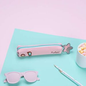 Official Pusheen Pencil Case, Storage Pouch, Stationery Bag, Kawaii Stationery - Kawaii Accessories - Pusheen Gift, Pen Holder, Pen Organizer