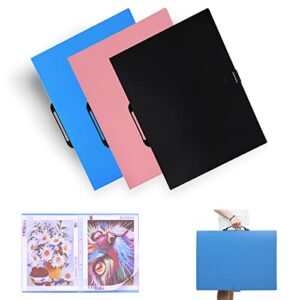 a3 30 pags diamond painting storage book diamond painting accessories diamond art storage book, painting organizer, a2 art portfolios portfolio folder for artwork