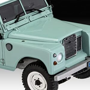 Revell 85-4498 Land Rover Series III 109 Model Truck Kit 1:24 Scale 184-Piece Skill Level 5 Plastic Model Building Kit, Blue