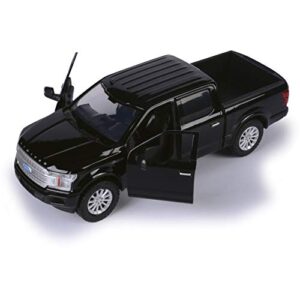 2019 Ford F-150 Limited Crew Cab Pickup Truck Black 1/24-1/27 Diecast Model Car by Motormax 79364