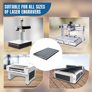 Honeycomb Working Table 300mmx 500mm Customizable Size Work Bed Laser Parts for CO2 Laser Engraver Cutting Machine 11.81x19.69 inch