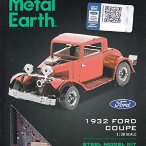 Fascinations Metal Earth 3D Metal Model Kits Ford Set of 2-1932 Coupe - 1937 Pickup