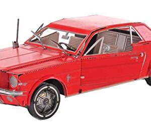 Fascinations Metal Earth 1965 Ford Mustang Red 3D Metal Model Kit