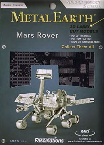 Fascinations Metal Earth Mars Rover 3D Metal Model Kit