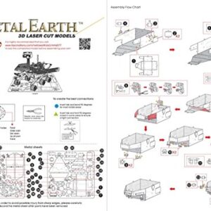 Fascinations Metal Earth Mars Rover 3D Metal Model Kit