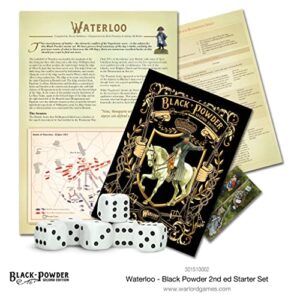 Black Powder Waterloo Second Edition Starter Set 19th Century Military Wargaming Plastic Model Kit