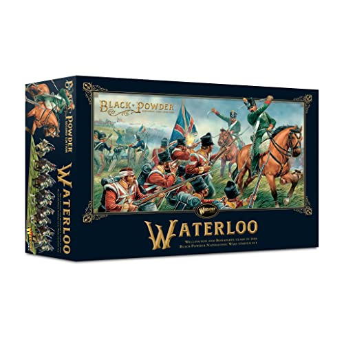 Black Powder Waterloo Second Edition Starter Set 19th Century Military Wargaming Plastic Model Kit