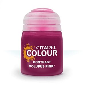 games workshop citadel colour: contrast – volupus pink