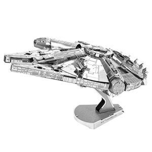 metal earth premium series star wars millennium falcon 3d metal model kit fascinations