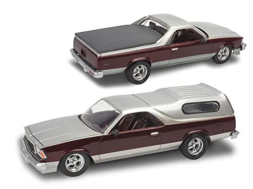 Revell 85-4491 1978 Chevy El Camino 3N1 Model Car Kit 1:24 Scale 116-Piece Skill Level 4 Plastic Model Building Kit , Purple