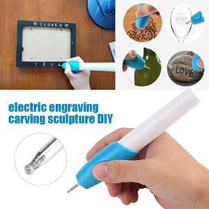 Mini Electric Engraving Pen Handheld Carving Pen Engraver Tool for Glass Metal Plastic Wood