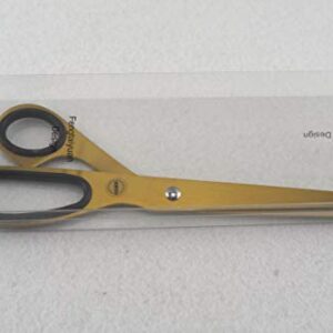 Fengtaiyuan J01 Scissors, 8in Gold, Stainless Steel, offices, households, DIY, embroidery, Dressmaking (J01)