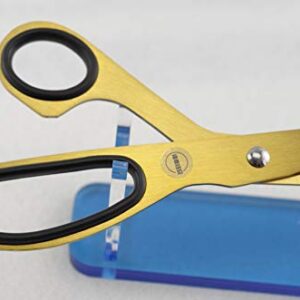 Fengtaiyuan J01 Scissors, 8in Gold, Stainless Steel, offices, households, DIY, embroidery, Dressmaking (J01)