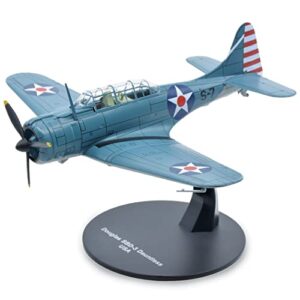 collections etc collectible scale die-cast model douglas dauntless us warbird