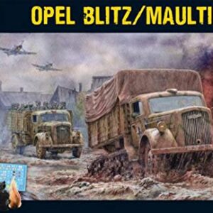 Bolt Action Opel Blitz/Maultier Truck 1:56 WWII Military Wargaming Plastic Model Kit