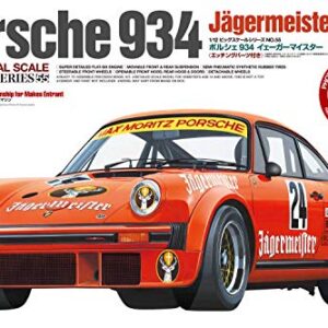 TAMIYA 300012055 12055 1:12 Porsche 934 Jägermeister with PE, Faithful Replica, Model Building, Crafts, Hobbies, Gluing, Plastic kit, Assembly, Unvarnished