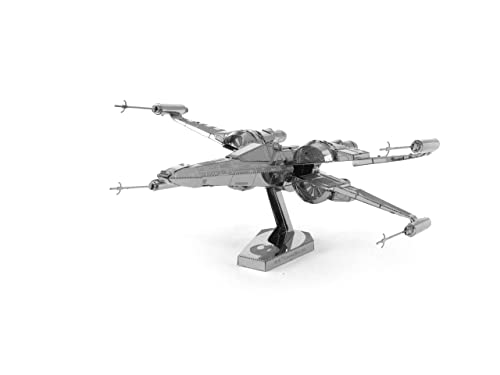 Metal Earth Star Wars Force Awakens Poe Dameron's X-Wing Fighter 3D Metal Model Kit Fascinations