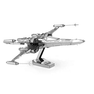 Metal Earth Star Wars Force Awakens Poe Dameron's X-Wing Fighter 3D Metal Model Kit Fascinations