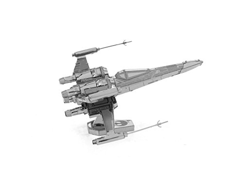 Metal Earth Star Wars Force Awakens Poe Dameron's X-Wing Fighter 3D Metal Model Kit Fascinations