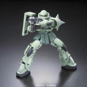 RG Mobile Suit Gundam MS-06F Mass Production Zaku 1/144 Scale Color-Coded Plastic Model