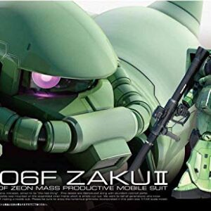 RG Mobile Suit Gundam MS-06F Mass Production Zaku 1/144 Scale Color-Coded Plastic Model