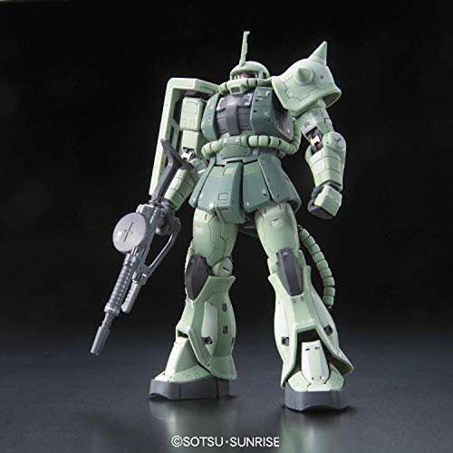 RG Mobile Suit Gundam MS-06F Mass Production Zaku 1/144 Scale Color-Coded Plastic Model